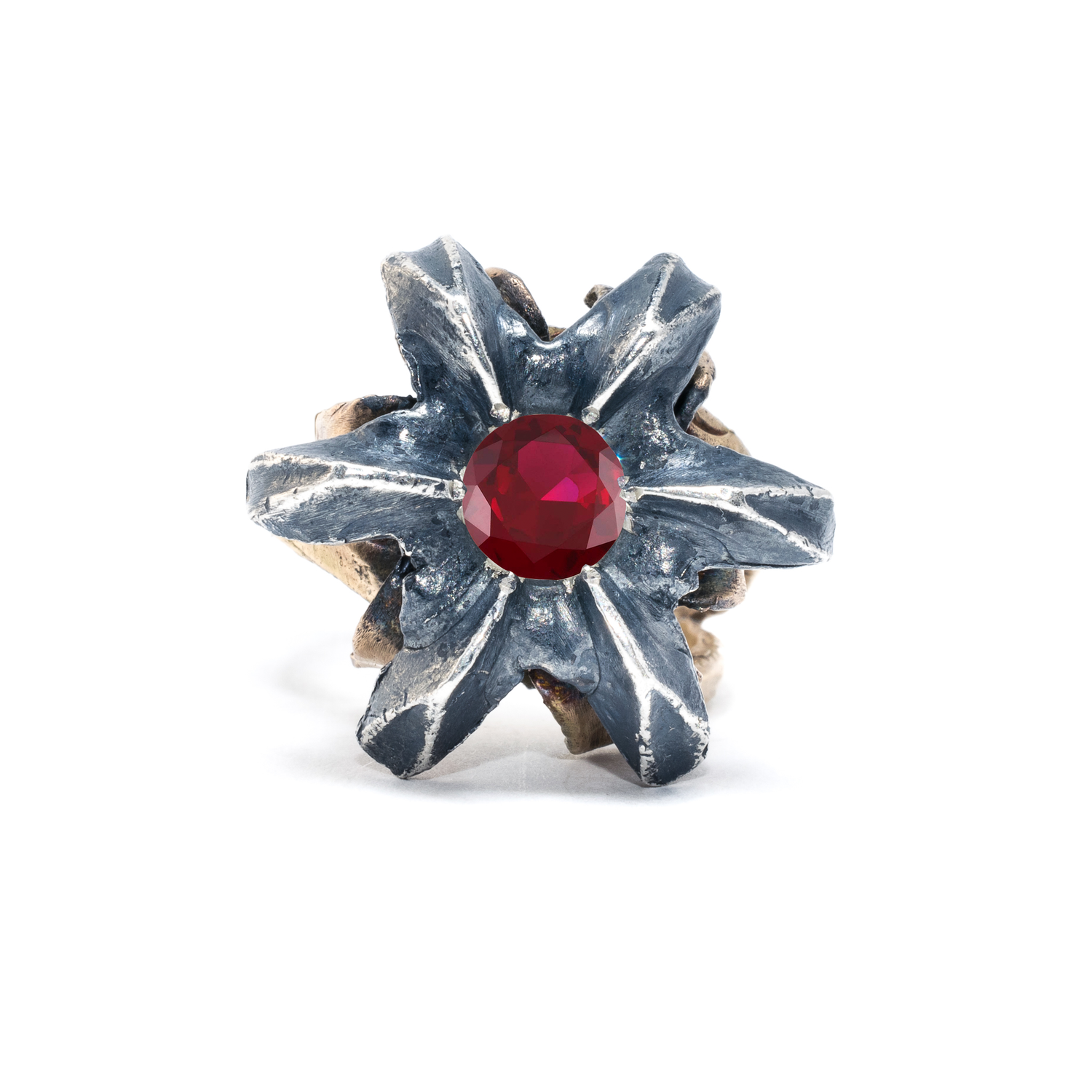 .45 Caliber Ring | Gold Band + Stone | Unique Wedding Gifts – Bullet Bloom